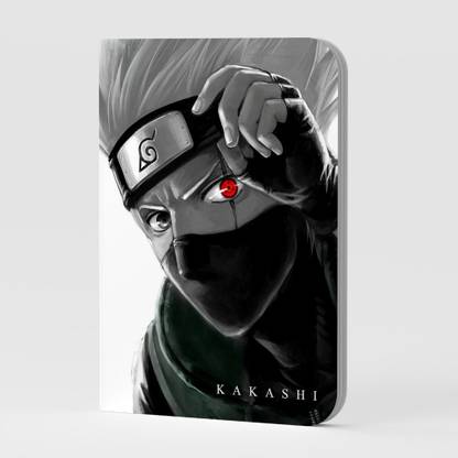 AB Posters Anime Kakashi Hokage Naruto (B) Ruled A5 Soft Cover Notebook ...