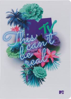MTV Classic design notebook diary A5 Diary Ruled 200 Pages Price in ...