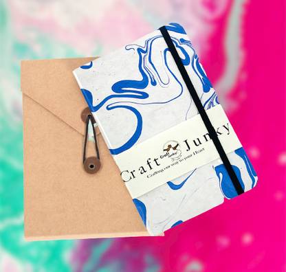 CRAFT JUNKY Handmade A5 Diary Unruled 120 Pages Price in India - Buy ...