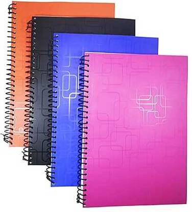 INNINKA spiral notebook A4 Notebook unruled 200 Pages Price in India ...