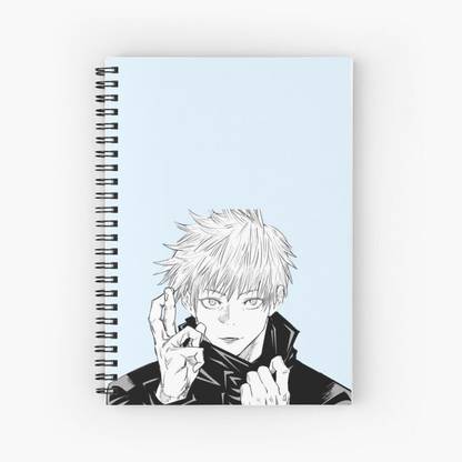 craft maniacs JUJUTSU KAISEN NOTEBOOKS A5 Note Book RULED 160 Pages ...