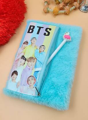 Paper Bear BTS A4 Diary ruled 70 Pages Price in India - Buy Paper Bear ...
