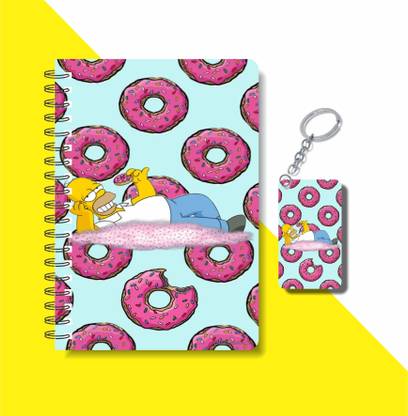 craft maniacs THE SIMPSONS A5 Diary RULED 160 Pages Price in India ...