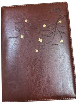 Peeplvalue 2026 new year A4 Diary Ruled 370 Pages Price in India - Buy ...