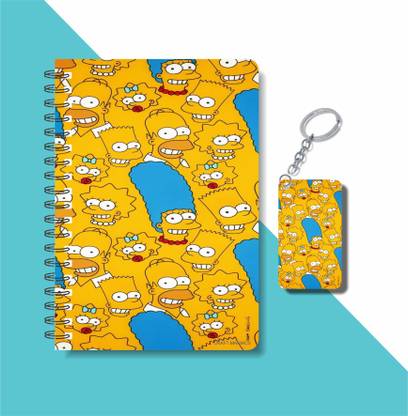 craft maniacs THE SIMPSONS A5 Diary RULED 160 Pages Price in India ...