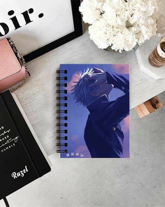 THEME VINTAGE Jujutsu Kaisen Satoru Gojo Aesthetic Designer Notebook A5 ...