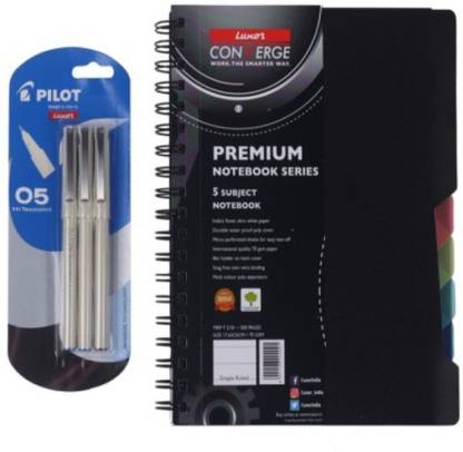 LUXOR Executive Regular Notebook Single Rule 300 Pages Price in India ...