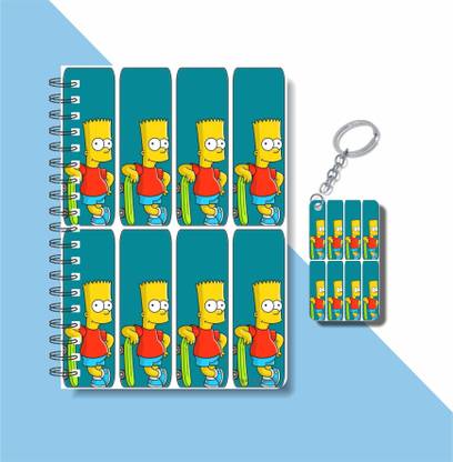 craft maniacs THE SIMPSONS A5 Diary RULED 160 Pages Price in India ...