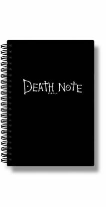buddytales Death Note Notebook single A5 Notebook unruled 120 Pages ...
