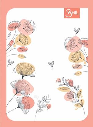SAHIL A-4 size A4 Note Book Lining note Book 184 Pages Price in India ...