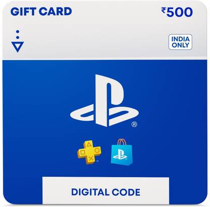 SONY PlayStation Store Gift Card 500 INR (Email Delivery - Digital ...