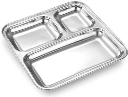 Ashoka Bartan Pack of 5 Stainless Steel Dinner Set Price in India - Buy ...