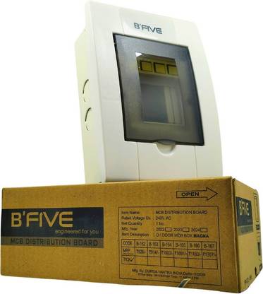b'five Circuit Protection Wave Metalbase Plastic Wall distribution ...