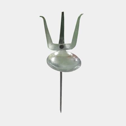 SHINI LIFESTYLE mata rani ka trishul, trishul ke sath diya, Iron Table ...