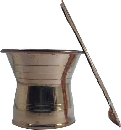 SUBHEKSHANA Pancha Patra Set Brass Table Diya Price in India - Buy ...