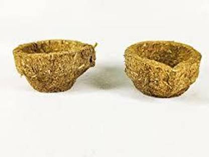 MH Enterprises Panchagavya Gobar Diya or Deepam Earthenware (Pack of 20 ...