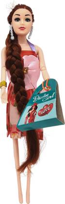 CTC CREATION Princess Single Doll with Long Hairs for Kids - Princess ...