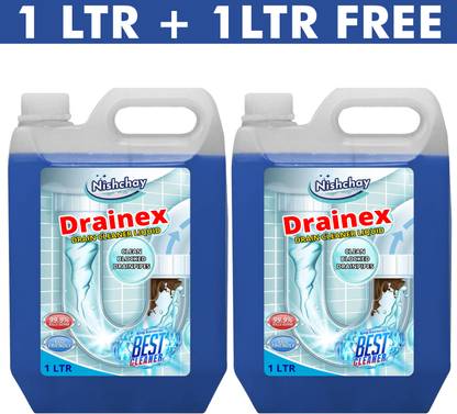 NISHCHAY Odour Remover Sludge Dissolver Bacteria Liquid Drain Opener ...