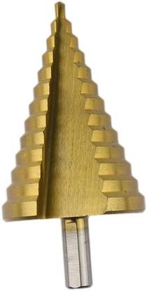 NITYA STEP DRILL BIT 4-32MM Titanium HSS Step Drill Bits 4mm-32mm Price ...