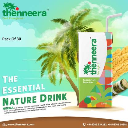 thenneera The Neera Coconut Drink (30 x 200 ml) Price in India - Buy ...