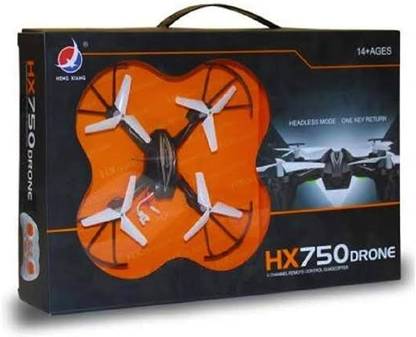 Kamy Traders Quadcopter HX750 Drone Without Camera, Remote Controlled ...