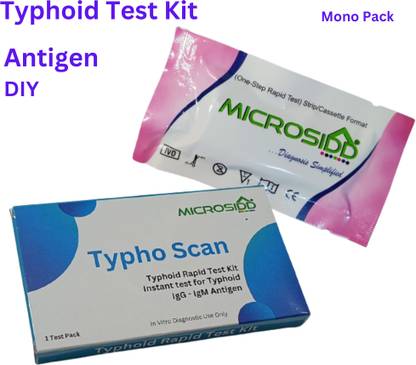 MICROSIDD Typhoid Pack of 1 Antigen Self Test Kit Price in India - Buy ...