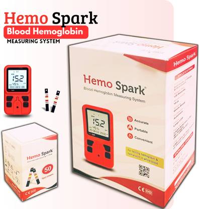 Hemo Spark Hemometer to Measure Hemoglobin level in blood Blood Test ...