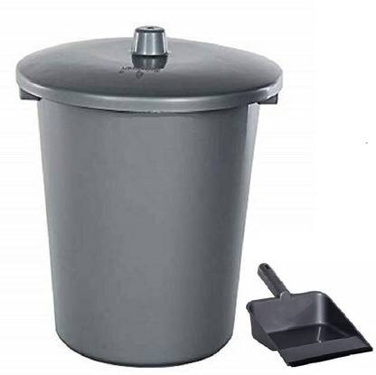 PrabhuSons Prabhu Sons Garbage Bucket-13 Liter(508) with Dustpan(603 ...