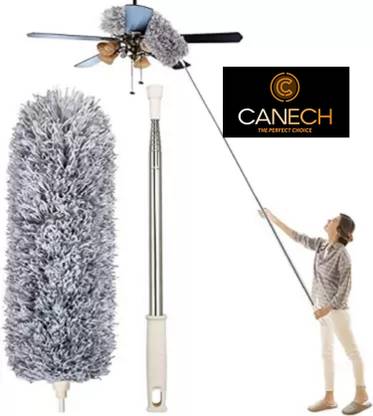 CANECH Microfiber Feather Bendable & Extendable Duster With 100 inches ...