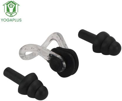 YOGAPLUS Ear-and-Nose-Plug-Black Ear Plug & Nose Clip - Buy YOGAPLUS ...