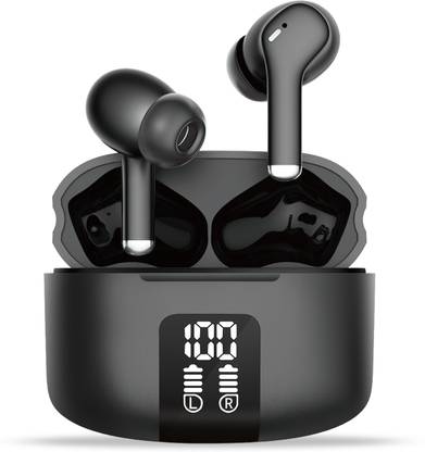 SHKOD AirLits 5 Wireless Earbuds with ENC Noise Reduction, 45 Hours of ...
