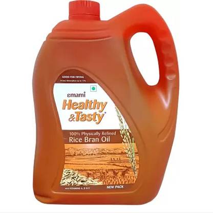 EMAMI Healthy & Tasty Refined Rice Bran Oil Can Price in India - Buy ...