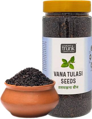 Nature's Trunk Vana Tulasi Seeds | Pignut Seeds | Edible Tulsi Seeds ...