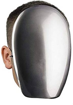 Disguise Costumes No Face Chrome Mask, Adult Elders Halloween Costume ...