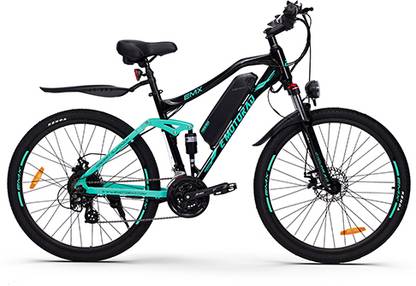 EMotorad EMX+ Aqua 27.5 inches 21 Gear Lithium-ion (Li-ion) Electric ...