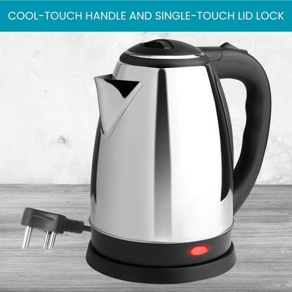 YAROH Electric Kettle 2L, Stainless Steel Body Used for Boiling Milk ...