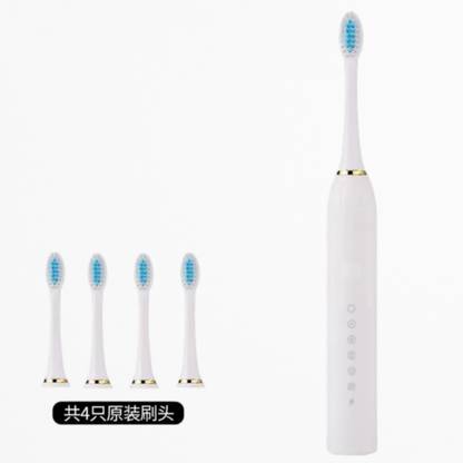 Bristboo Blue Kids Electric Toothbrush with Gentle Vibrations Electric ...
