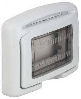 Legrand 680633 - IP55 GREY PLEXO FLUSH ADAPTOR WITH PVC MEMBRANE FOR ...