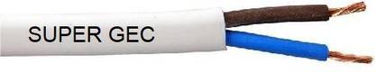 SUPER GEC 1.0 x 2 Core, 30 MTR Multi Core CCR Copper wire (Gauge 11 No ...