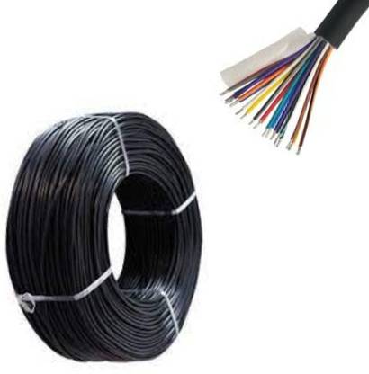 Mabron 1.0MM(32/20) 20CORE 1 sq/mm Black 90 m Wire Price in India - Buy ...