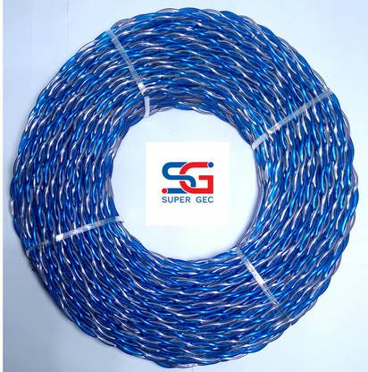 SUPER GEC 14/76 CRYSTAL Flexible Aluminium wire (Transparent) 0 sq/mm ...