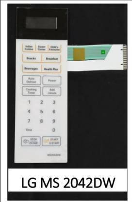 XINGDA LG MS2042DW MICROWAVE OVEN KEY MEMBRAIN TOUCH PAD Electronic ...
