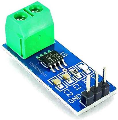 Harical 5A Range Hall Effect Based Linear Current Sensor Module ACS712 ...
