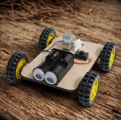 ERHIndia Science Project DC Motor Toy Car Battery Powered Working Model ...