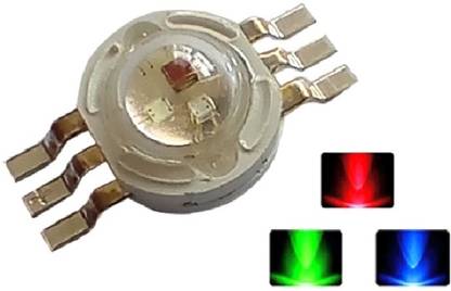 Steko {10 Pieces} 9 WATT Super Bright 6 Pin RGB SMD LED Chip Bead 350mA ...