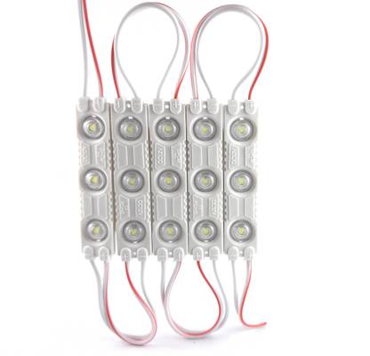 SAMAES 5 Pics 3led Injection Module 12V DC Warm White Color LED Light ...