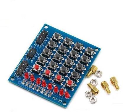 SunRobotics 4×5 Matrix Keypad Board Independent Keys LED Interface ...