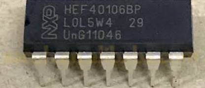 ATMEL NXP HEF40106B DIP IC PACK OF 5 PCS Electronic Components ...