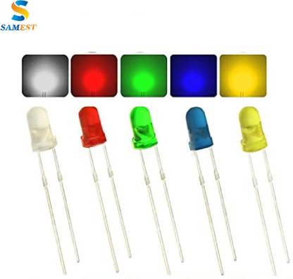 samest 1000PCS (200*5) 5mm Multiple LED Diode Lights Intensity Super ...