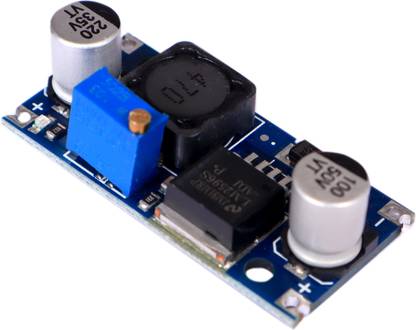 ROBO LM2596 Step Down DC-DC Buck Converter Adjustable Module Electronic Components Electronic ...
